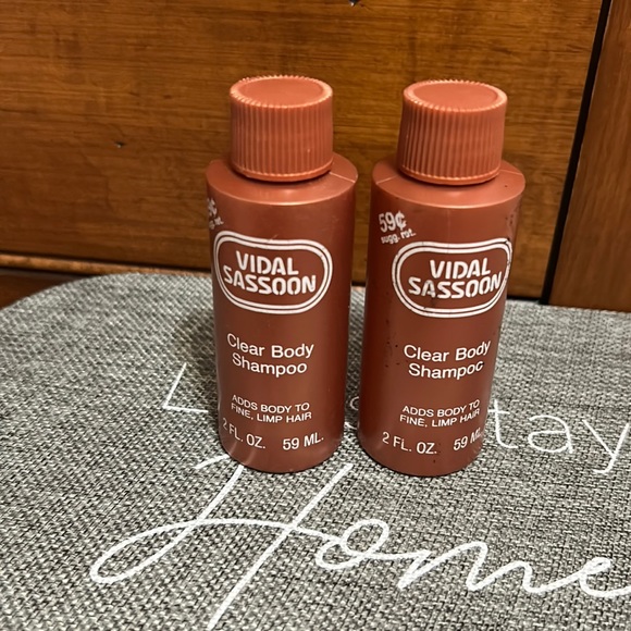 Vidal Sassoon | Other | Vintage 98s Vidal Sassoon Clear Body Shampoo ...